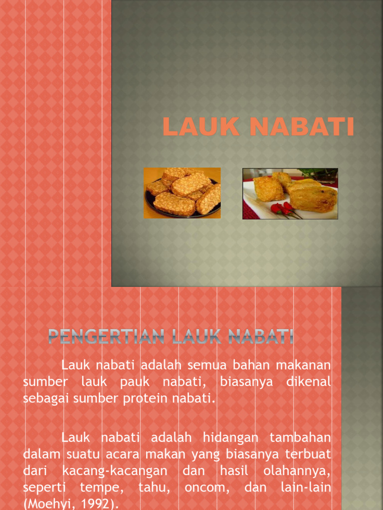 Panduan Lengkap Lauk Nabati | PDF
