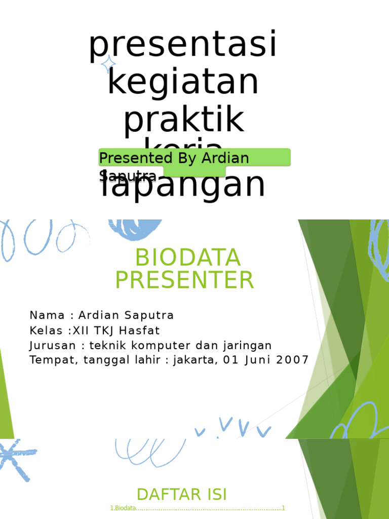 Presentasi Laporan PKL_20241120_210111_0000(2) | PDF