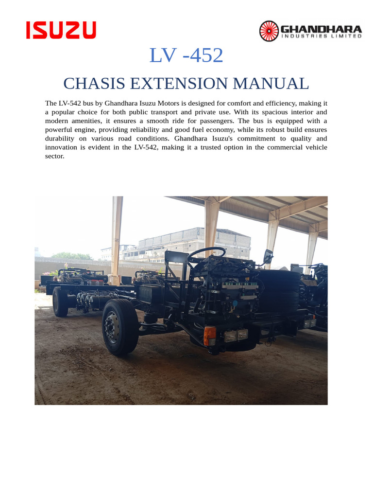 Chasis Extension Manual | PDF