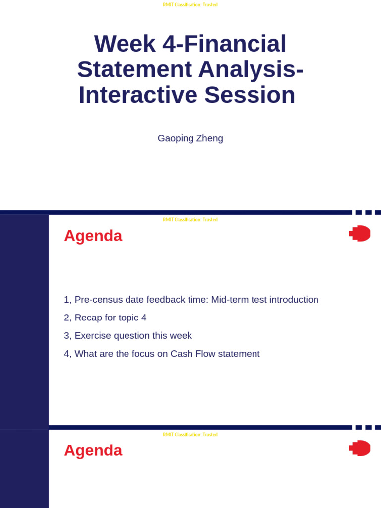 Interactive Session4 2025S2-1 | PDF | Cash Flow Statement | Equity (Finance)