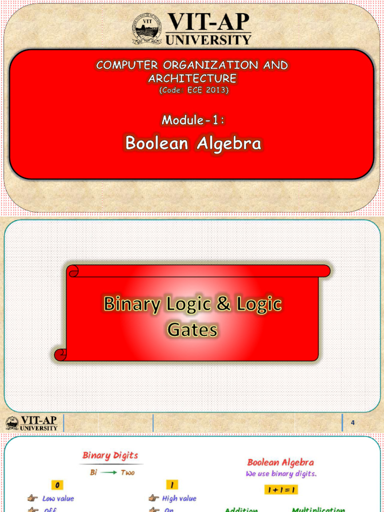 FALL2025-26 ECE2013 TH AP2025262000015 2025-07-23 Reference-Material-I | PDF | Logic Gate ...