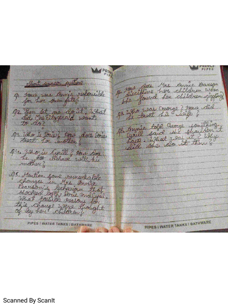 English Home Work | PDF