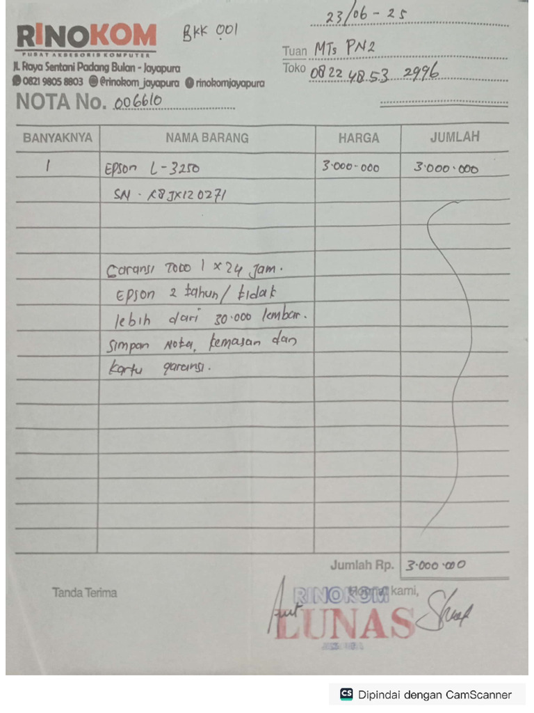 Nota Print | PDF