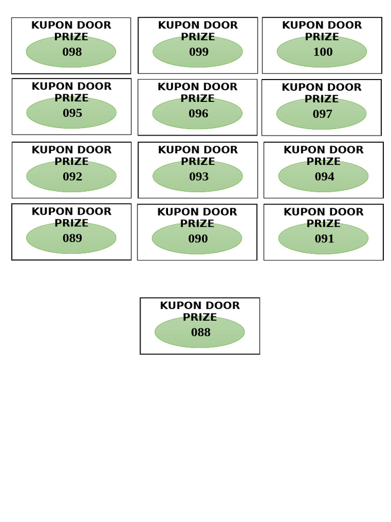 Kupon Door Price | PDF