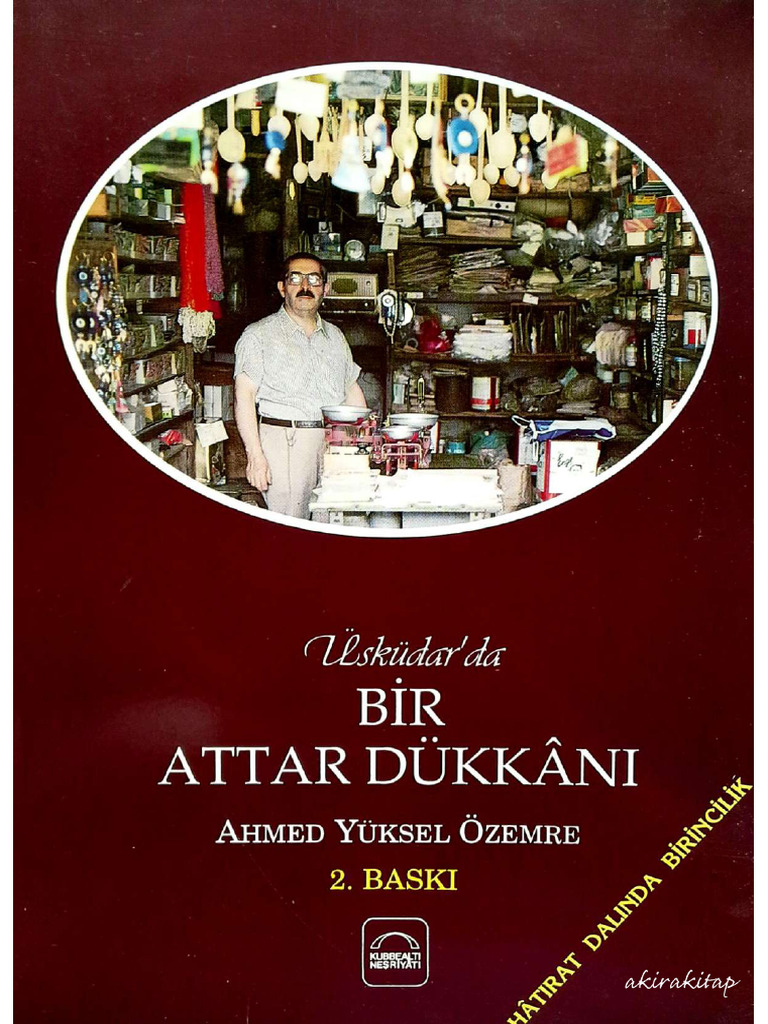 Ahmed Yüksel Özemre - Üsküdar'Da Bir Attar Dükkanı | PDF