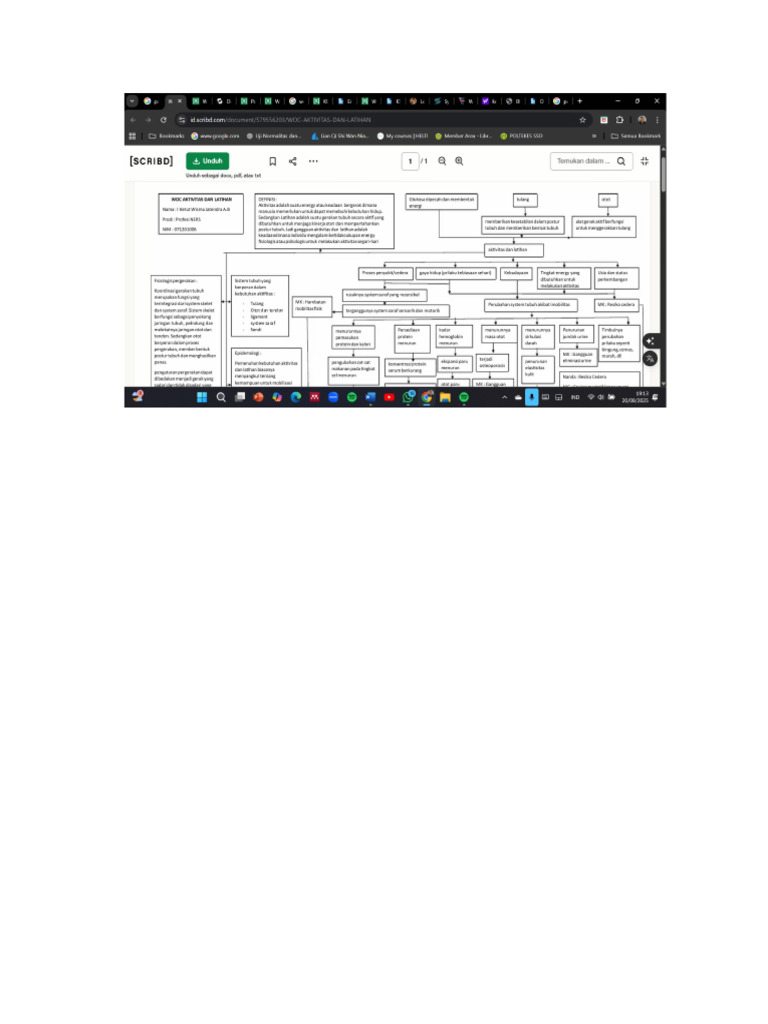 Woc Aktivitas Latihan Pdf