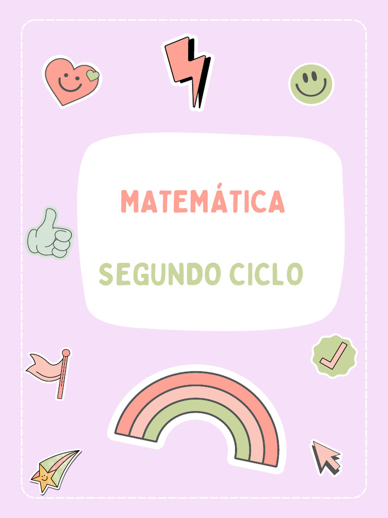 Actividades de Matemáticas para Segundo Ciclo | PDF