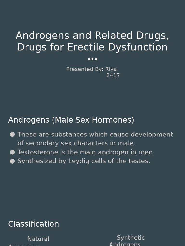 Untitled Presentation | PDF | Testosterone | Androgen