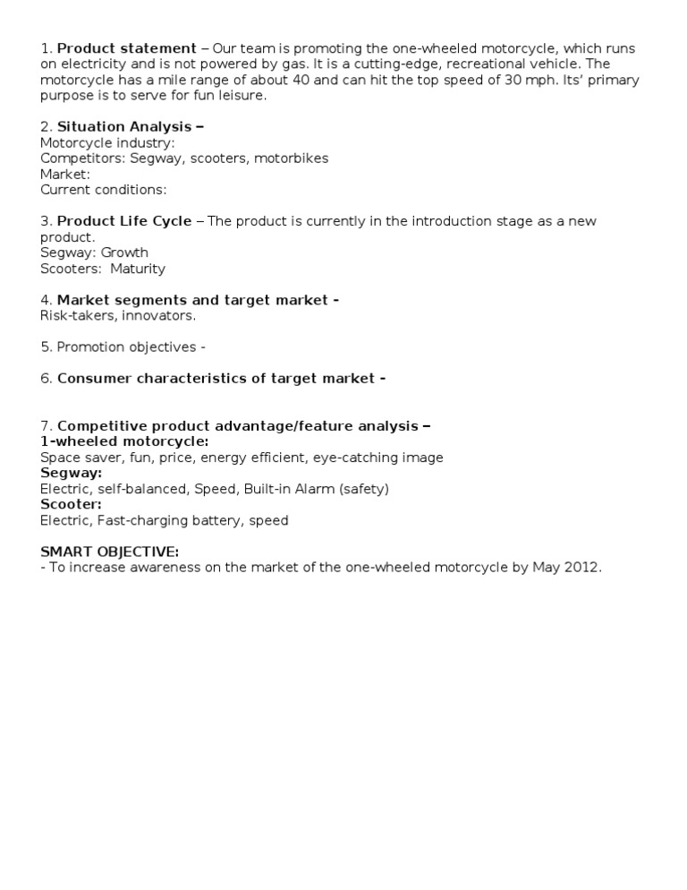 Imc Plan - Part 1 | PDF