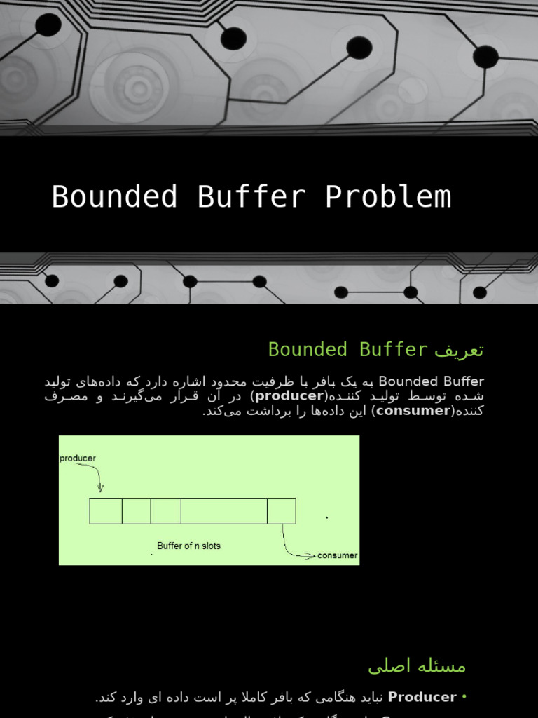 Bounded Buffer Problem | PDF