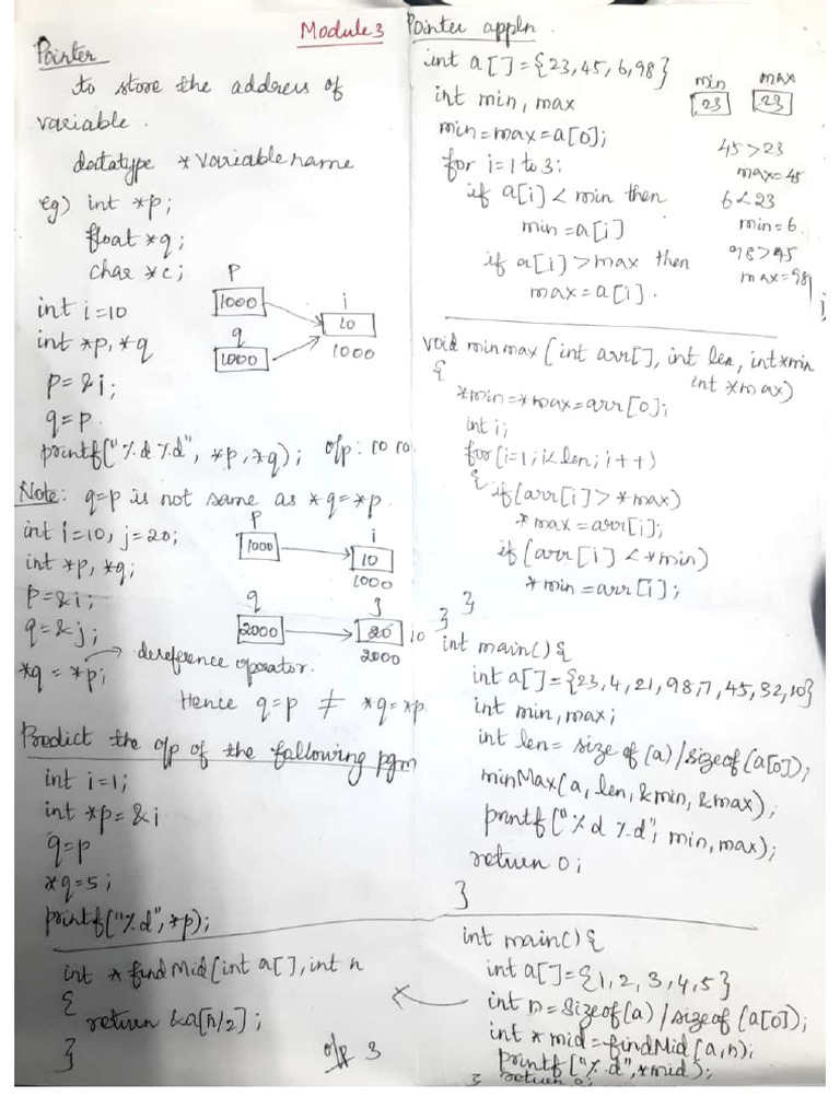 Structured Programming - Module 3 | PDF
