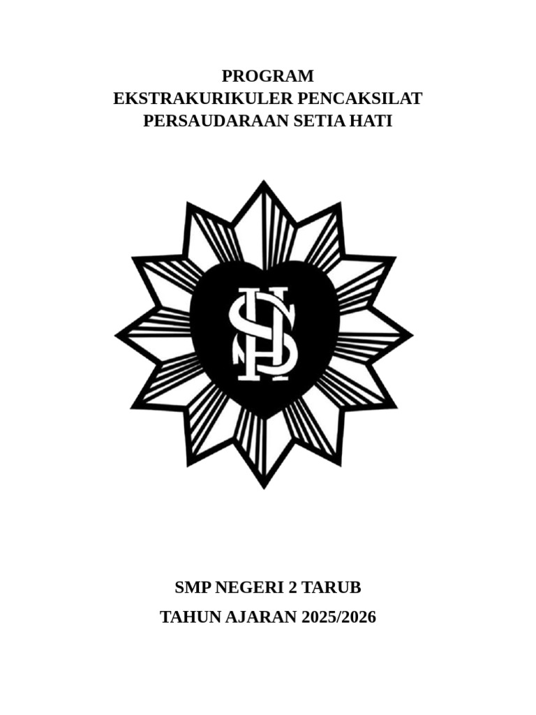 Program Ekstrakurikuler Pencak Silat | PDF