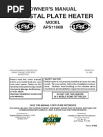 MPI Monitor 422 Heater Manual | PDF | Pipe (Fluid Conveyance) | Kerosene