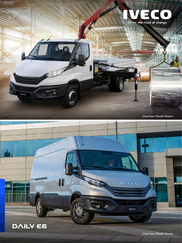 IVECO Daily E6 Van & Chassis Overview | PDF | Exhaust Gas | Anti Lock ...