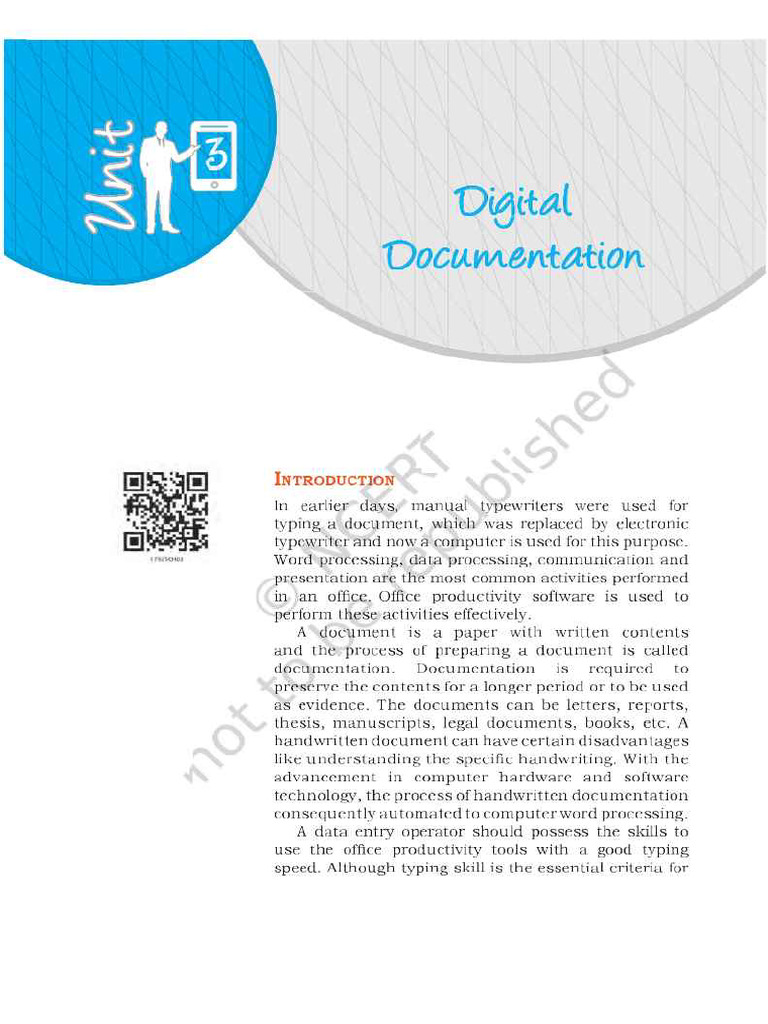 IT Ch3 Digital Documentation | PDF
