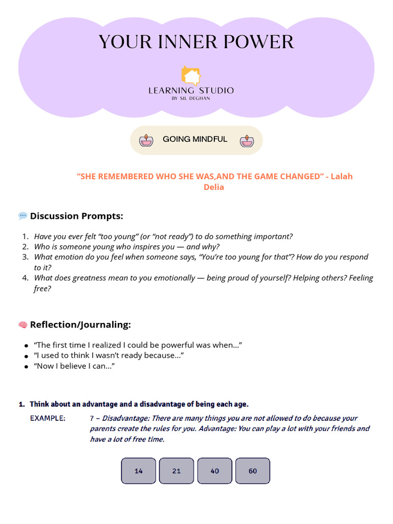 Your Inner Power Part 1 | PDF