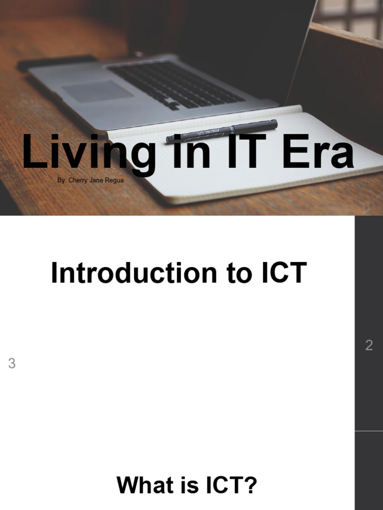 Living in IT Era Module 1 Intro To ICT | PDF | Information And ...