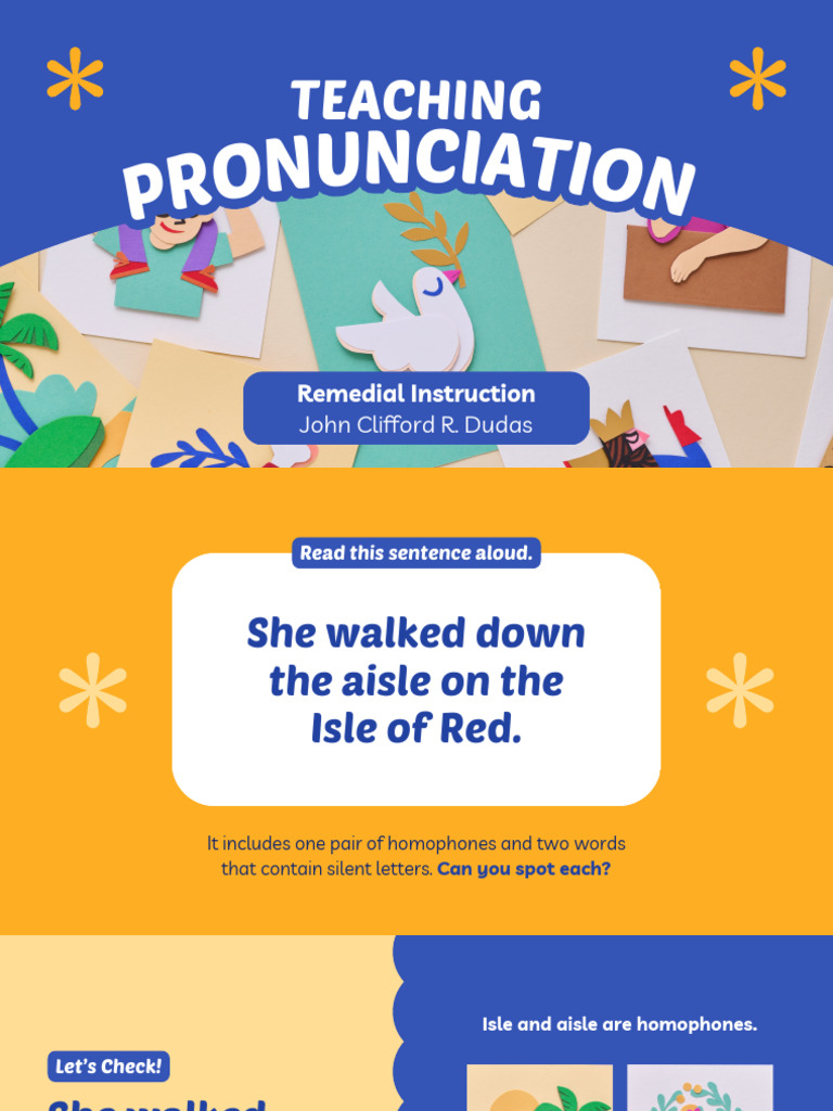 Words That Confuse Homophones and Silent Letters Education Presentation ...
