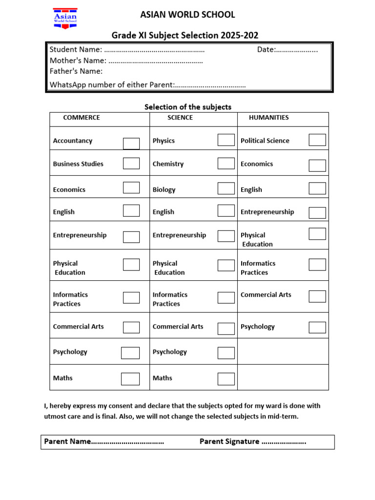 Consent Form 1 | PDF