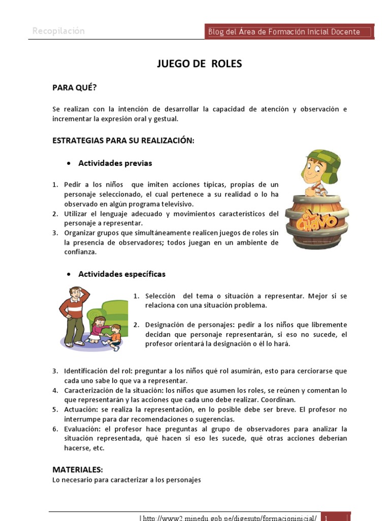 Juego de Roles | PDF | Salud y bienestar