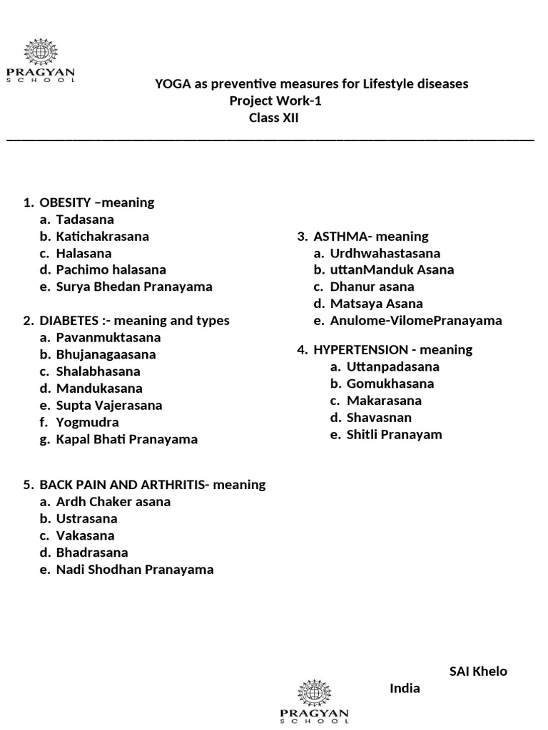 XII Project Document | PDF