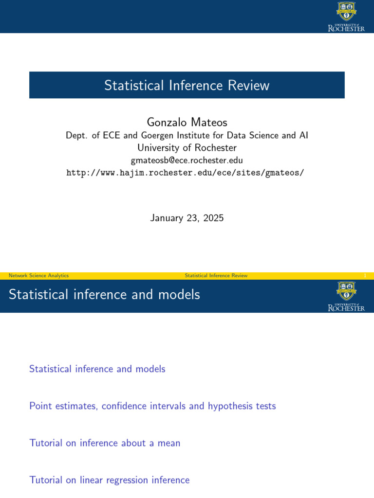 Statistical Inference Review 1753631981 | PDF | Statistics ...