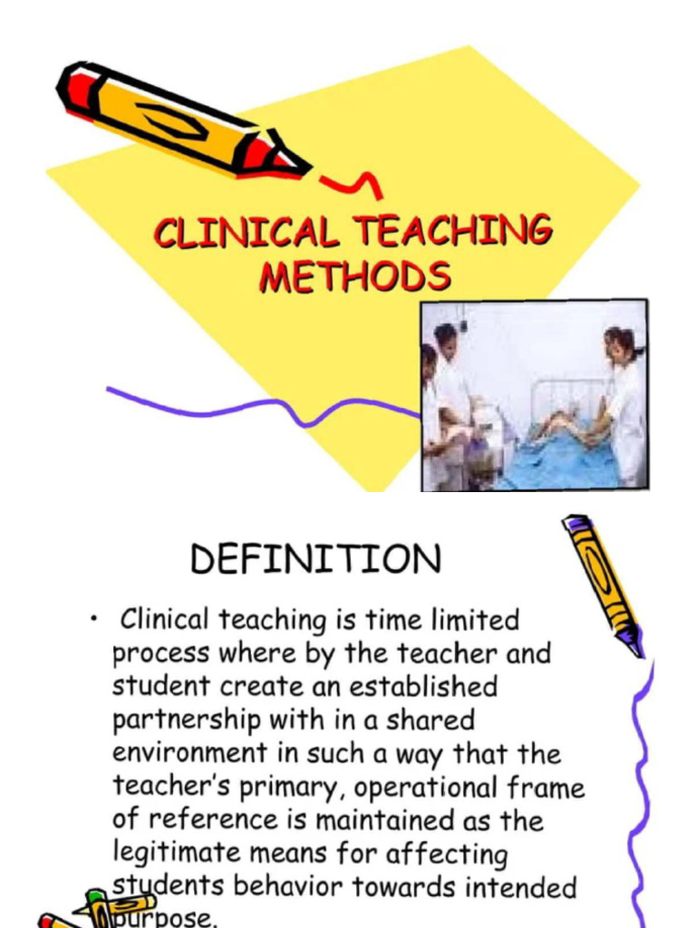 Clinical Teaching Methods | PDF