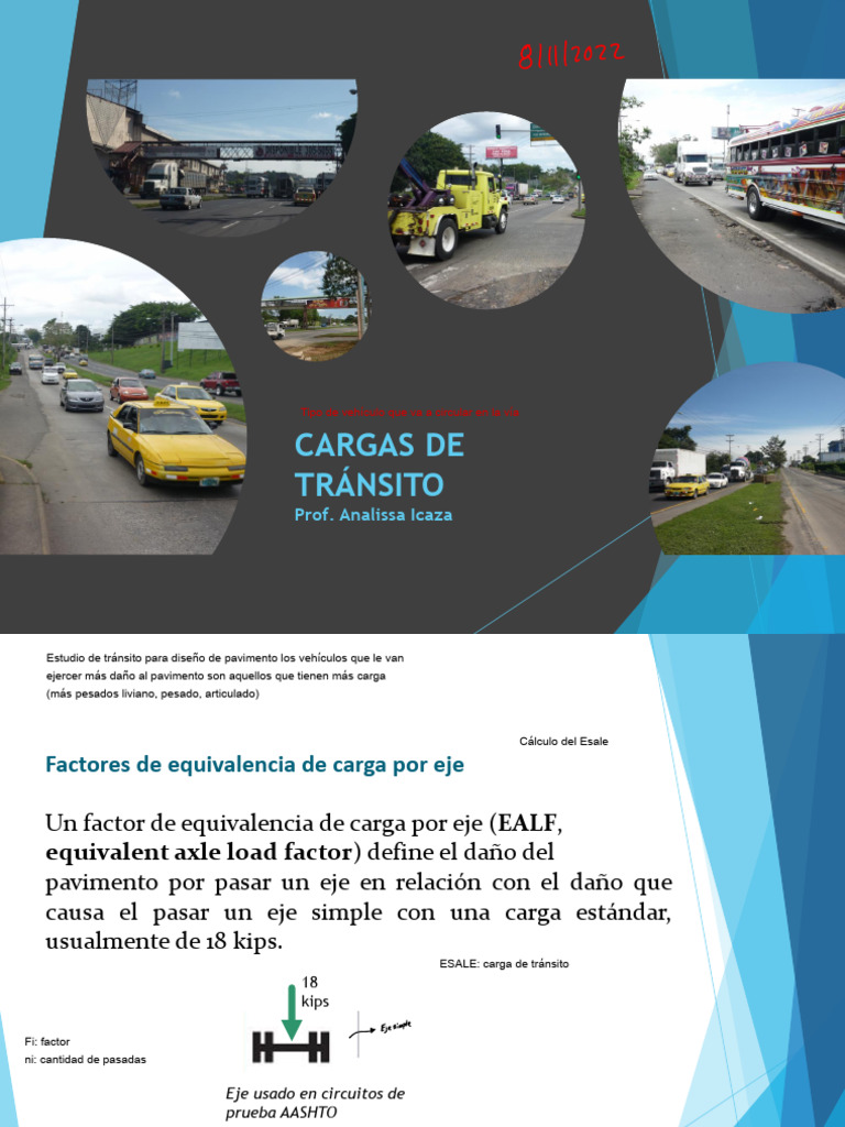 T2 Modulo 6 Cargas de Transito V3 | PDF | Eje | Camión