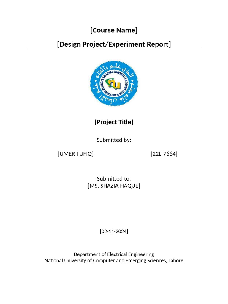 CEP_Project_Report_Template_DSA[1][1] | PDF | Computing | Computer Science
