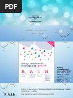 RAIN: Mindfulness for Emotional Healing | PDF | Feeling | Experience