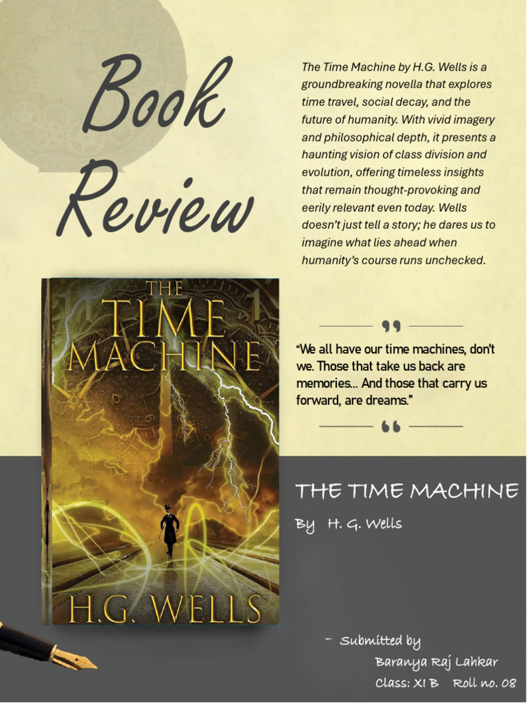 Book Review: The Time Machine | PDF