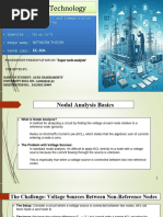 SUPERNODE Circuit Analysis (@B) | PDF | Electrical Network | Network ...