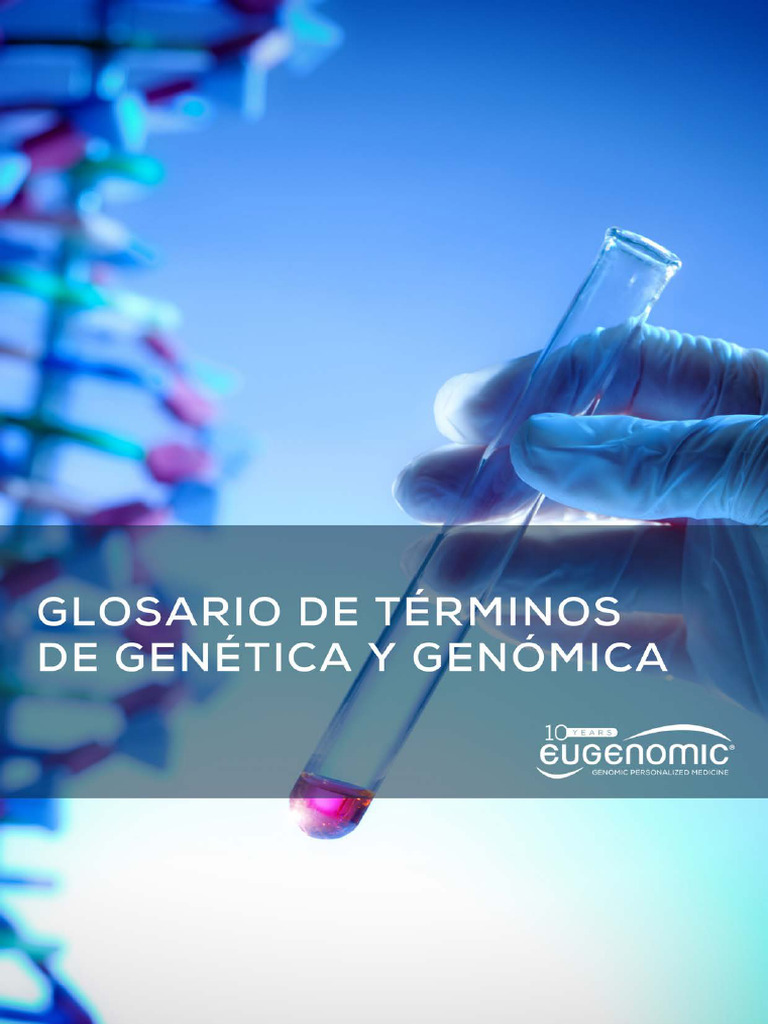 Comprimido Glosario de T Rminos de Gen Tica y Gen Mica1669707856180 | PDF