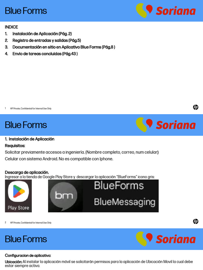 Manual Ingenieria Movil Blue Forms | PDF | Informática | Software