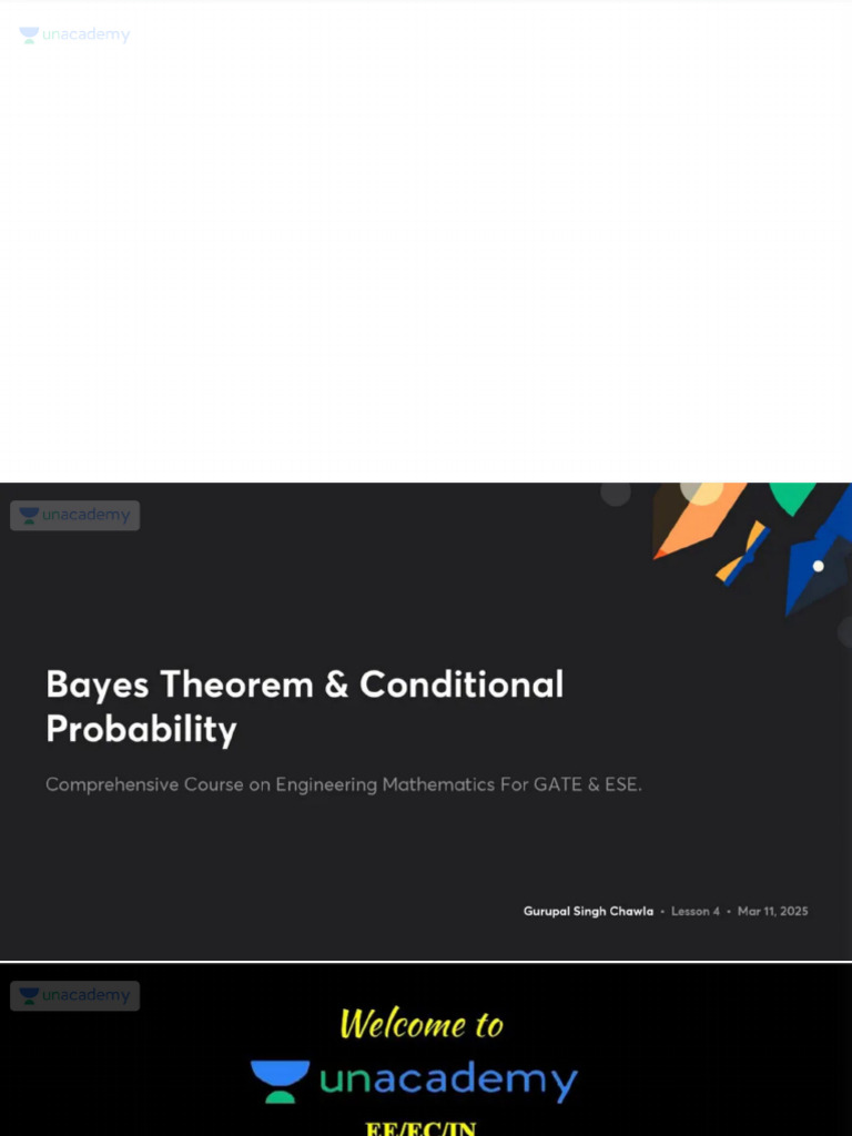 Bayes Theorem Conditional Probab With Anno 1754203025652 | PDF