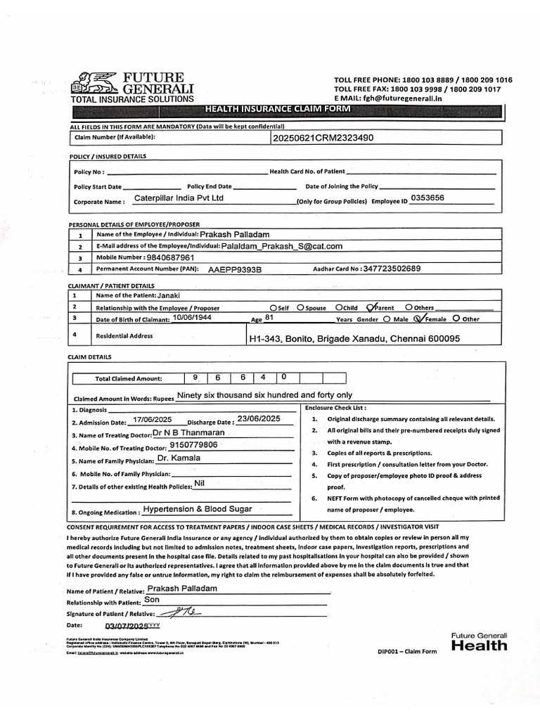Claim Form | PDF