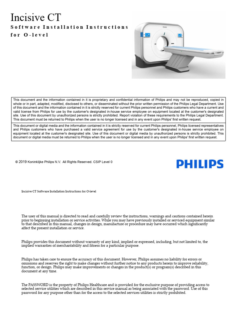 Incisive CT Software Installation Instructions For O-Level (For Win 10 ...