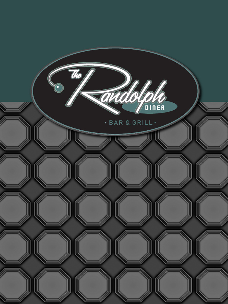 Randolph Diner Menu Overview | PDF | Hamburgers | Salad