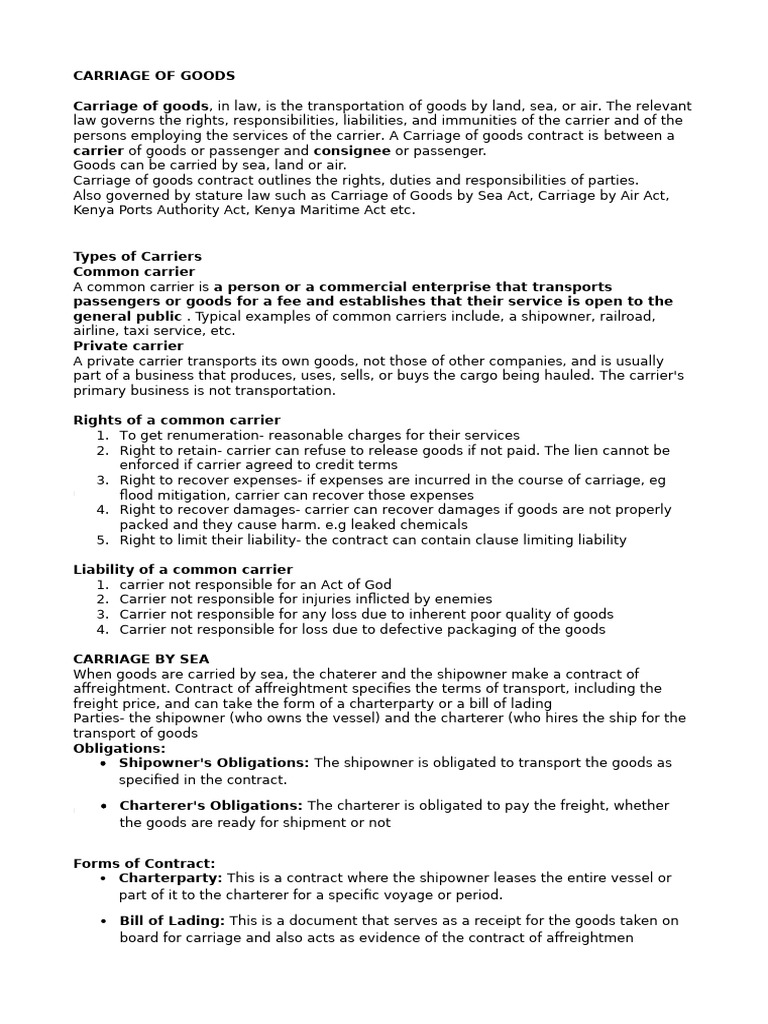 CIF and FOB Shipping Terms Explained | PDF | Business | Private Law