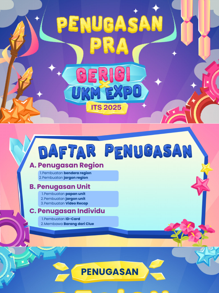 Penugasan Pra-Gerex 2025 | PDF