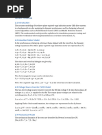 DQ Model of Induction Machine Using MATLAB | PDF | Electric Motor ...