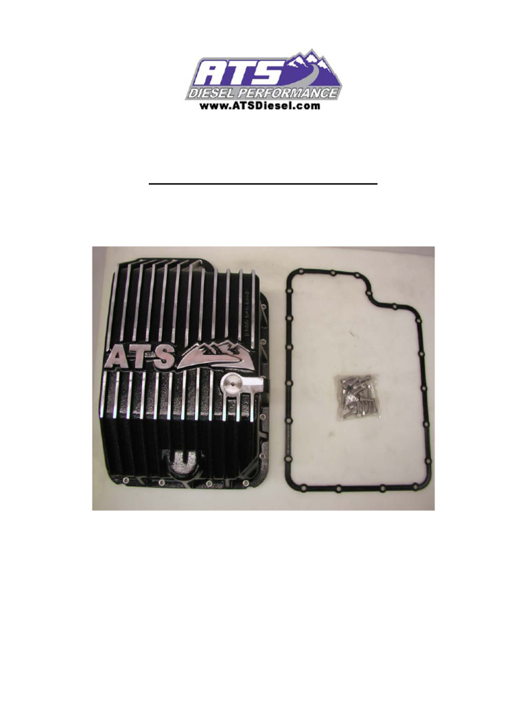 3104-301-900-INST Ford Trans Pan v1.0 | PDF | Screw | Mechanical ...