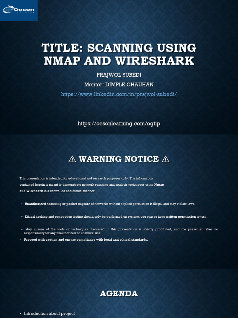 Cyber Security Network Scanning | PDF | Security | Computer Security