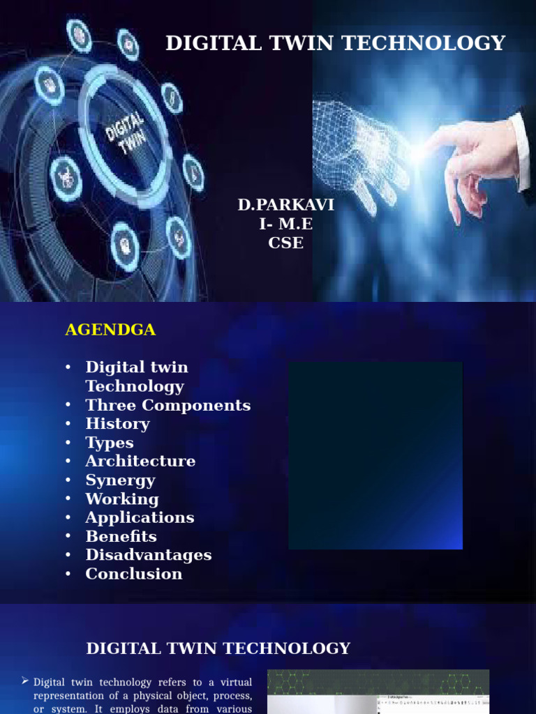 Digital Twin Technology | PDF | Internet Of Things | Simulation