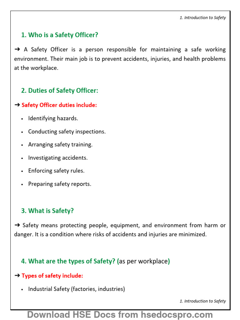 Safety Hand Book | PDF | Crane (Machine) | Occupational Safety And Health