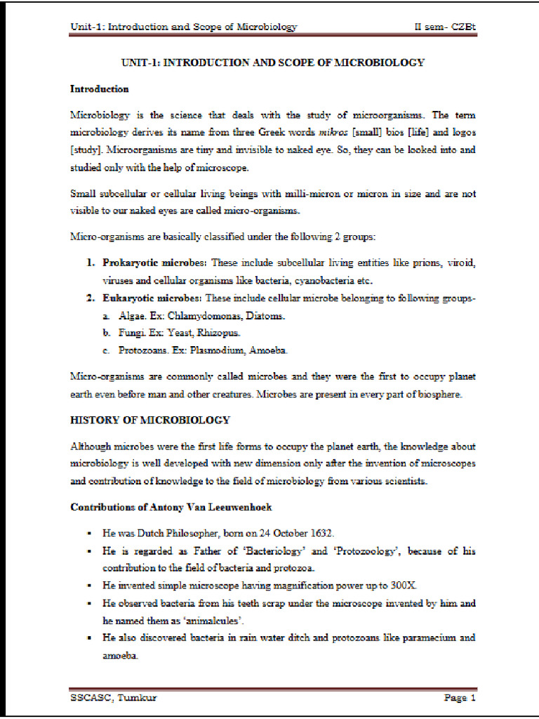 Microbiology | PDF