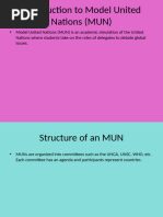 How to Raise a Moderated Caucus in MUN | PDF