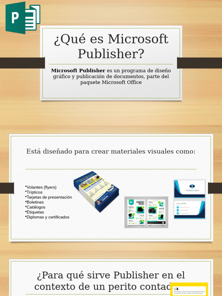 Qué Es Microsoft Publisher | PDF