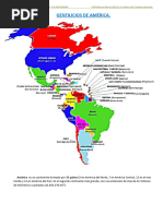 Lista de Países de América en Orden Alfabético | PDF