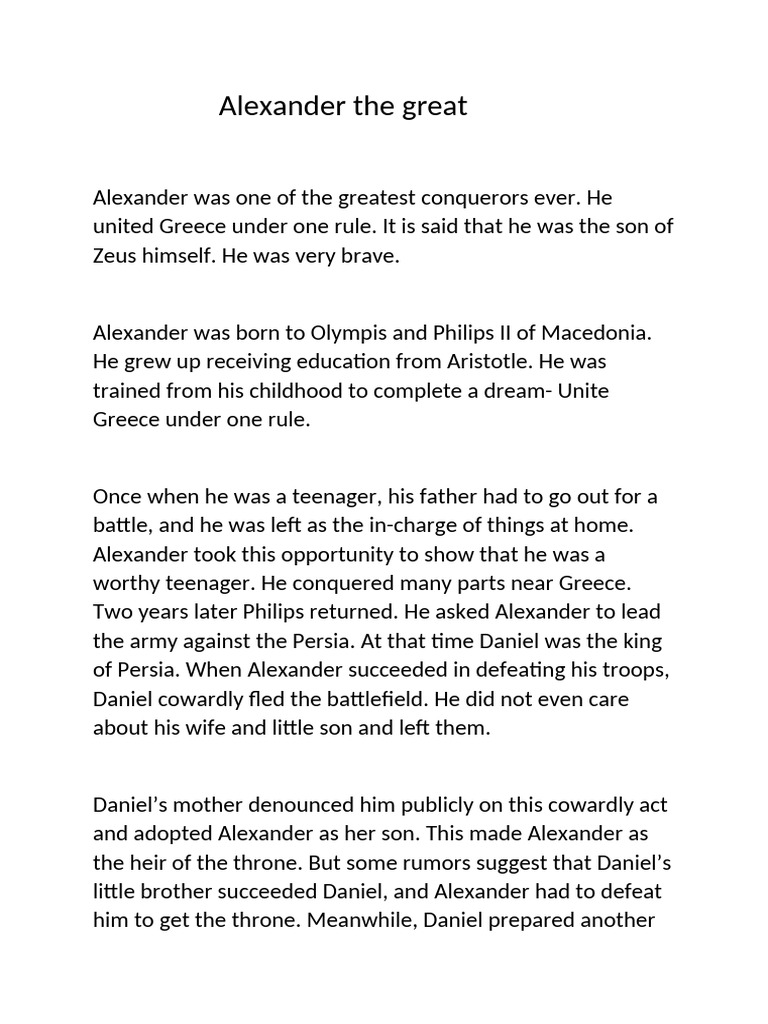 Alexander The Great | PDF
